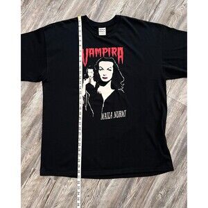 Gildan | Shirts | Vampira Maila Nurmi Graphic Tshirt Black Xl | Poshmark